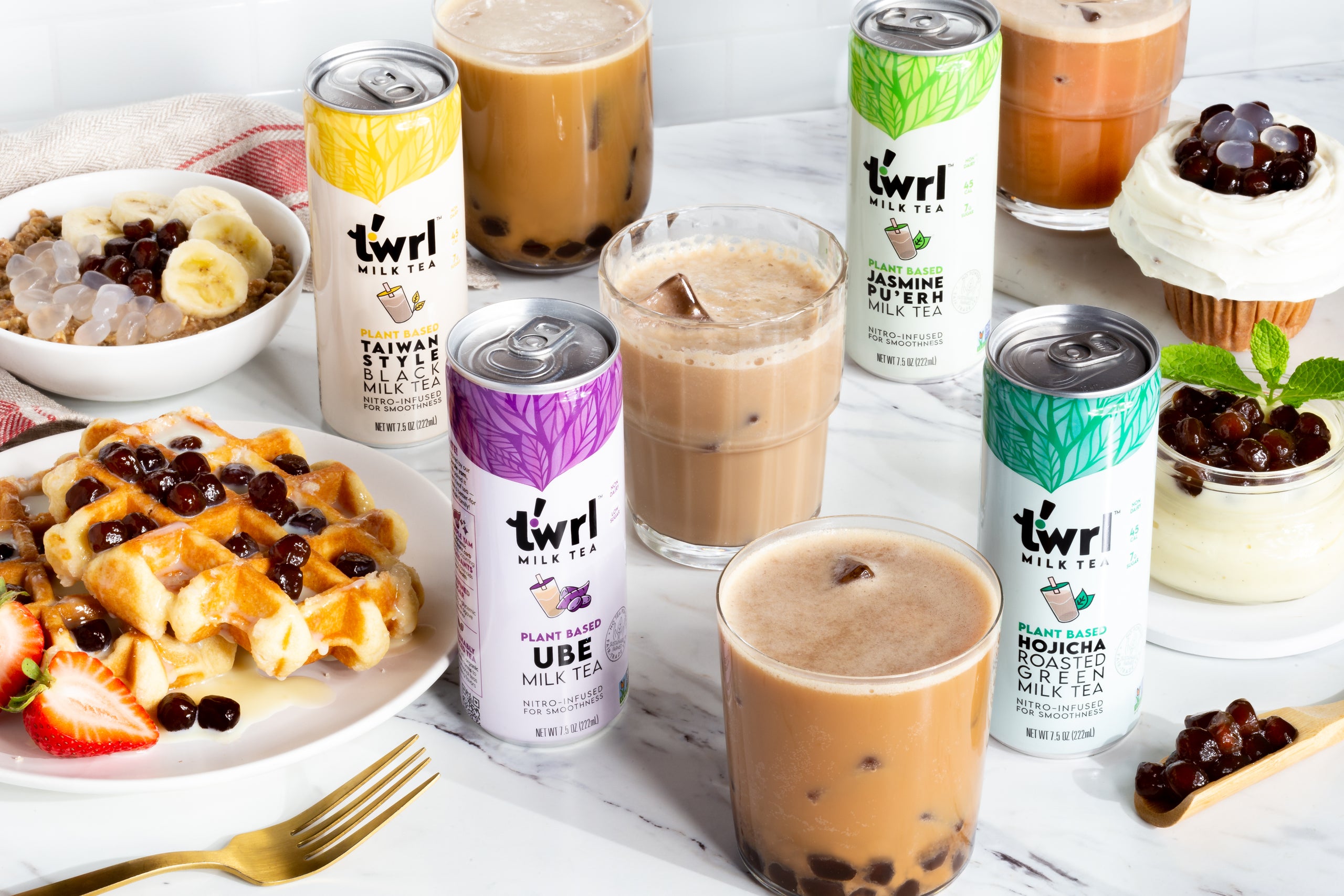 Premium Organic Plant-Based Milk Tea | Twrl Milk Tea